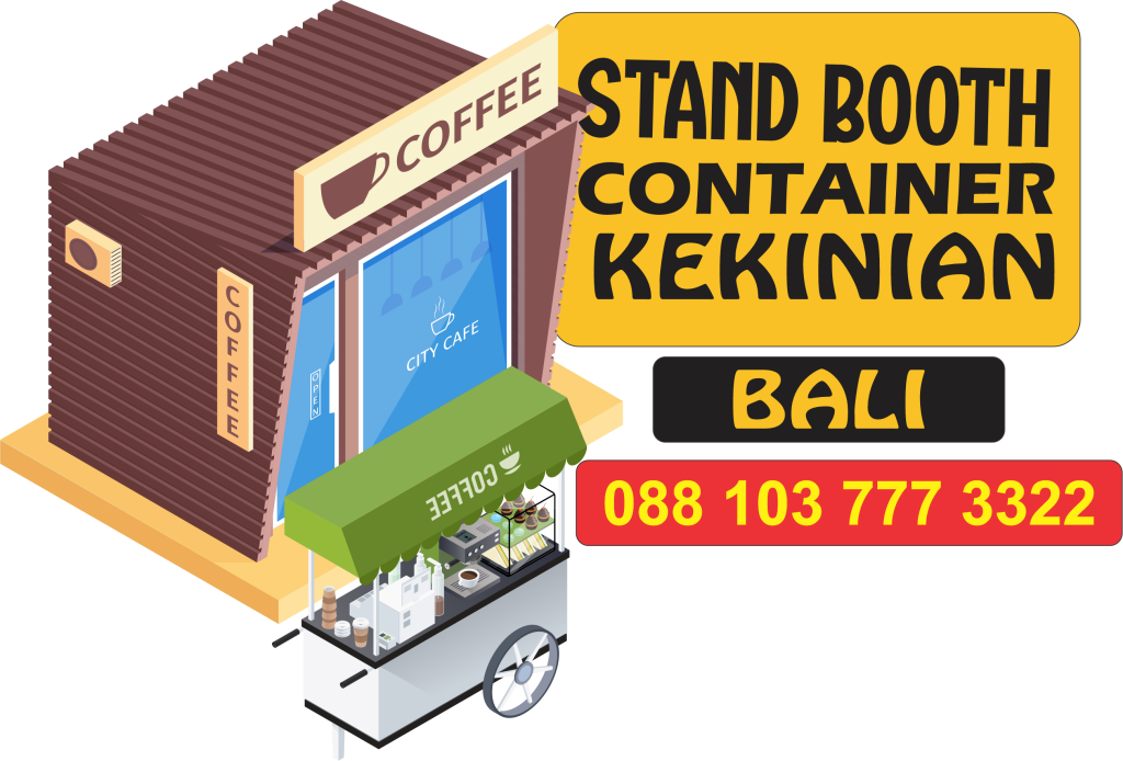 Pembuatan Booth Container di Bali - Rumah Kreasi